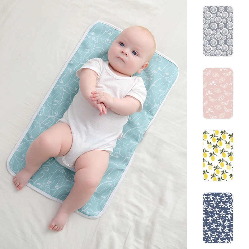 2021New Arrival 60*35cm Baby Changing Pads Waterproof Newborn Leakproof ...