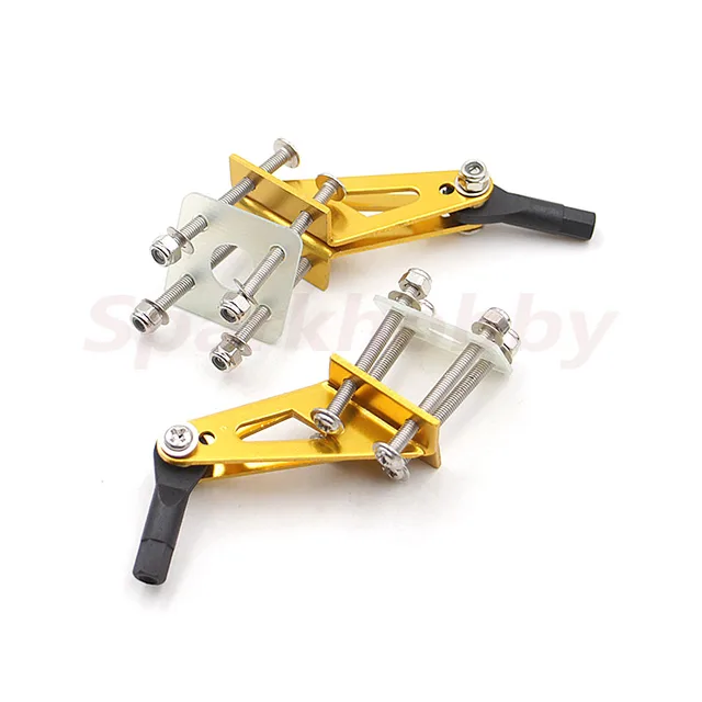 2 Sets 4-Point Aluminum alloy Servo Arm Horns Rudder angle For RC ...