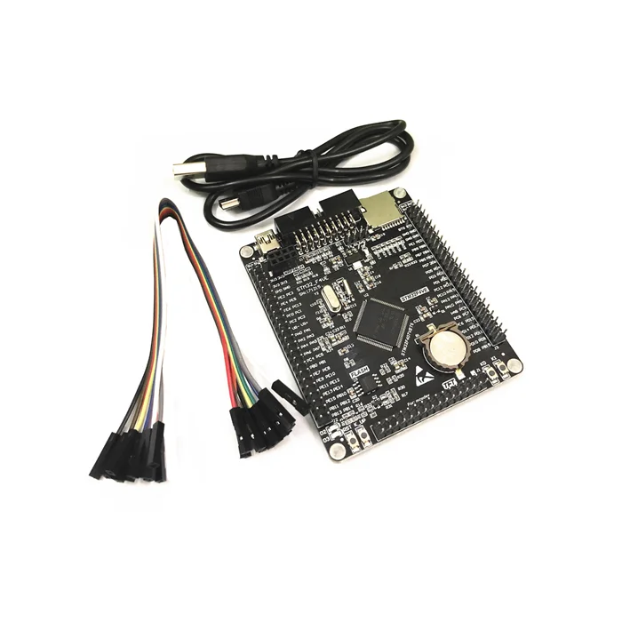 Placa de desarrollo STM32F407VET6, tablero de aprendizaje de sistema mínimo, Cortex M4 STM32 ...