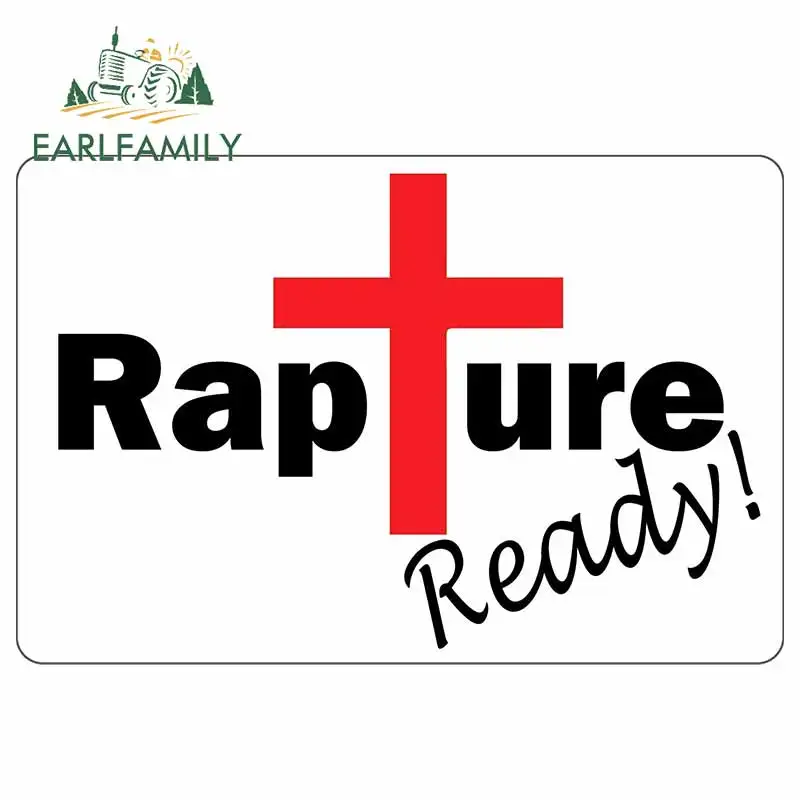 EARLFAMILY-13cm-x-8-7cm-For-Rapture-Ready-Religious-Car-Bumper-Window ...