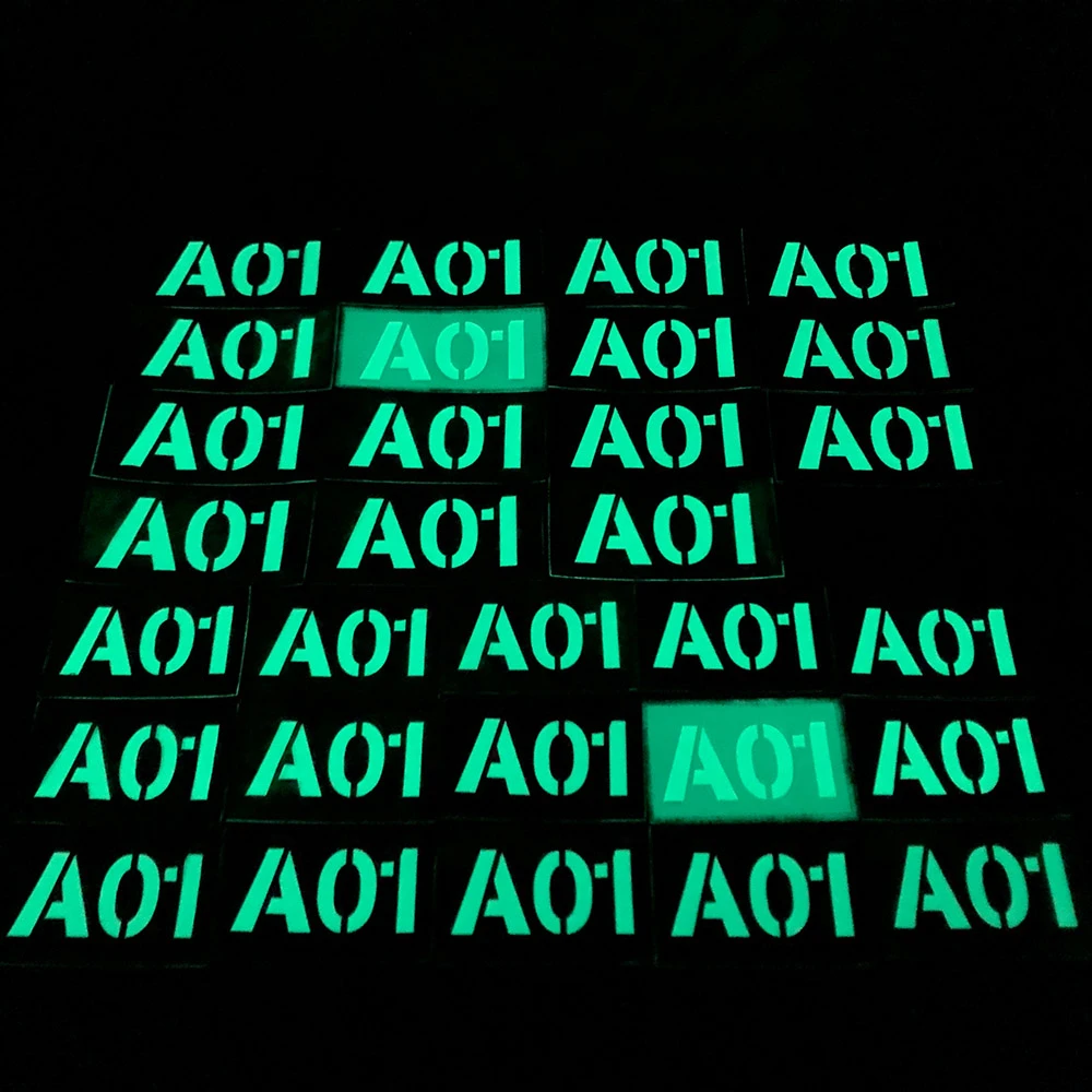 Laser Cutting Luminous Custom Patch Radio Call Sign Name Tapes Morale ...