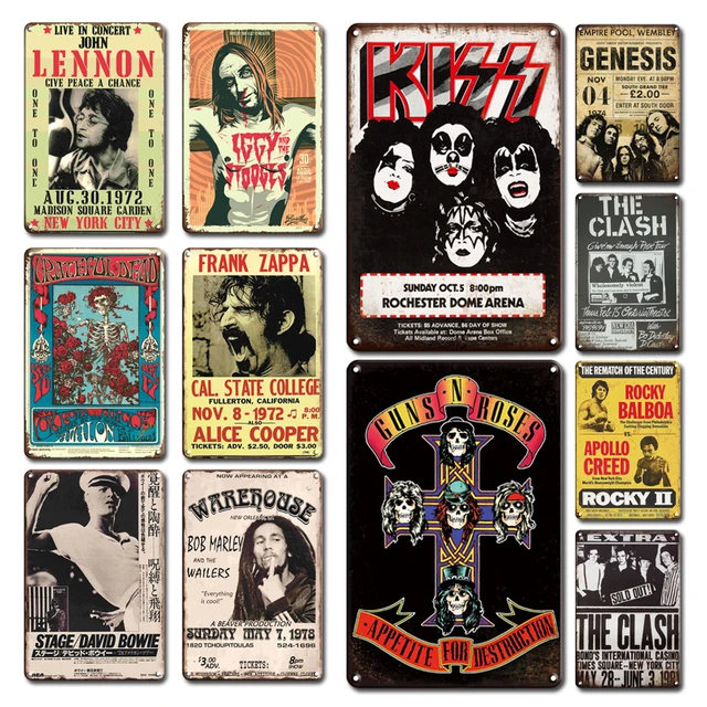 Vintage Rock Concert Poster