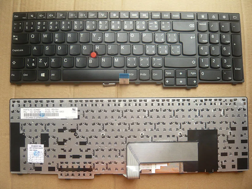Best Keyboard For Thinkpad E531 W540 E540 T540p L540 Czech/korean ...