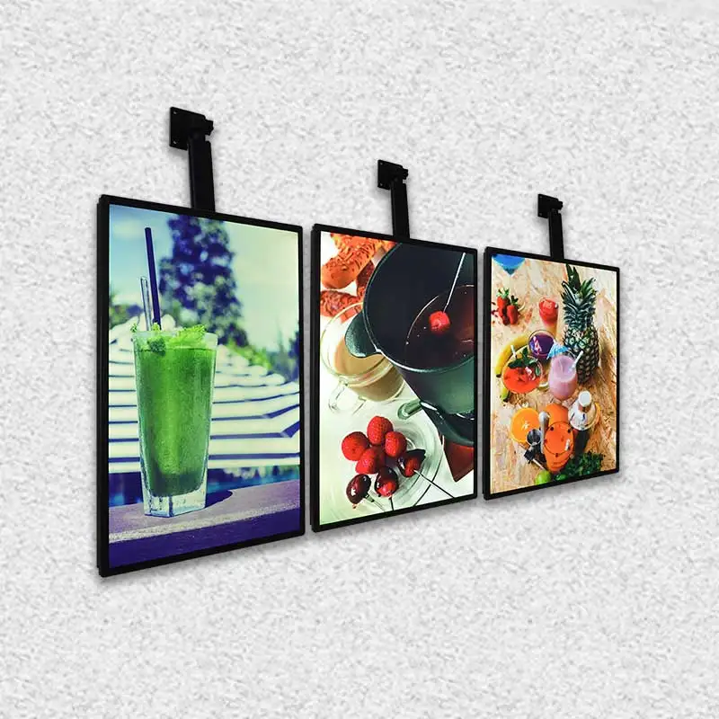 Aluminum-alloy-menu-lightbox-restaurant-illuminated-menu-board-fast ...