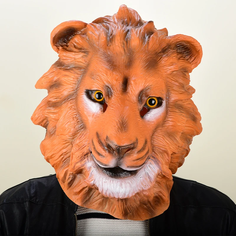 African Animal Masks Lion