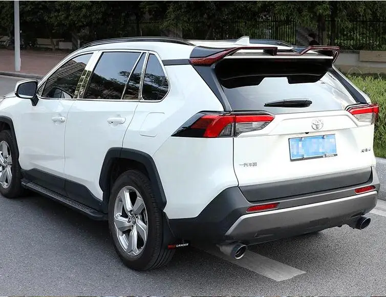 High Quality Abs Carbon Fiber Paint Rear Tail Wing Trunk Lip Spoiler ...