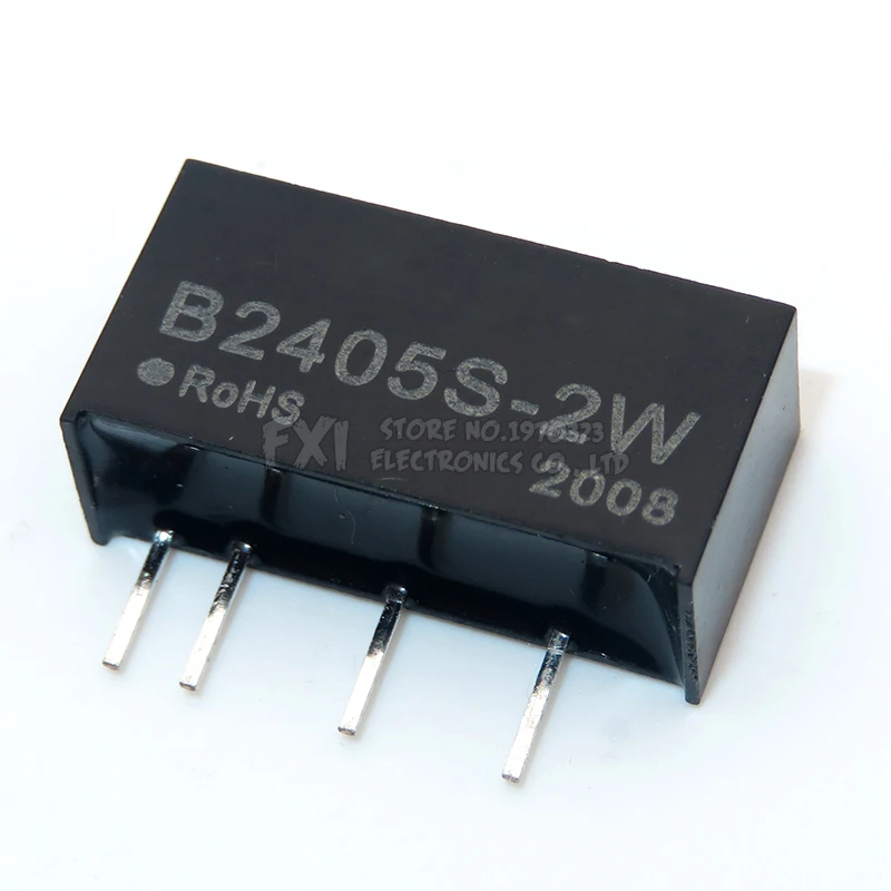B2405S-1W 2W B2415S DC-DC 0.4A regulated power supply module 24v to 5v ...