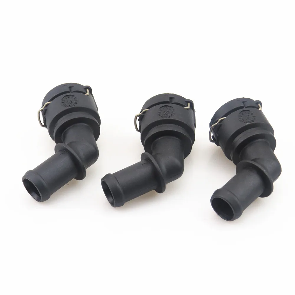 Fhawkeyeq Water Tank Cooling Hose Connector For Vw Bora Passat Beetle ...