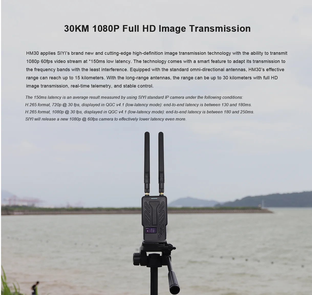 SIYI HM30 Transmitter - Full HD Digital Video Link Radio System Transm ...