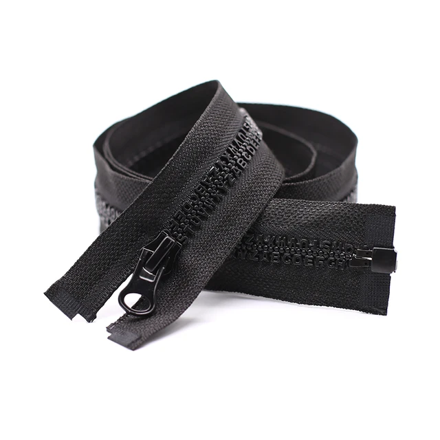 8# 80cm resin zipper open-end english letters teeth diy Home Textile ...