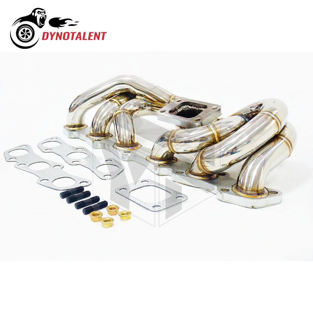 DYN-RACING-42mm-STAINLESS-STEEL-T3-Exhaust-Low-Mount-MANIFOLD-For-RB20 ...