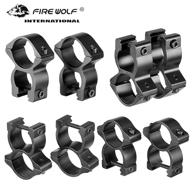 FIRE WOLF 30mm Tactical L Offset Cantilever Scope Mount Ring Aluminum ...