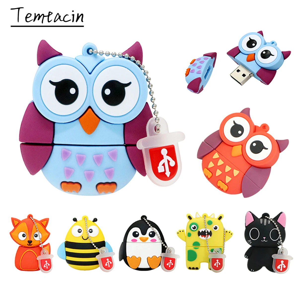 U-Disk-Cat-Penyimpanan-Lucu-Perangkat-USB-Flash-Drive-Pen-Drive-128-32 ...