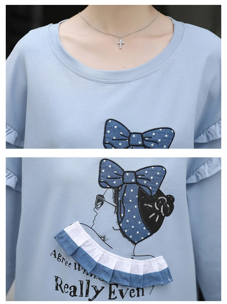 Топы для беременных размера плюс Футболка для беременных женская одежда ...