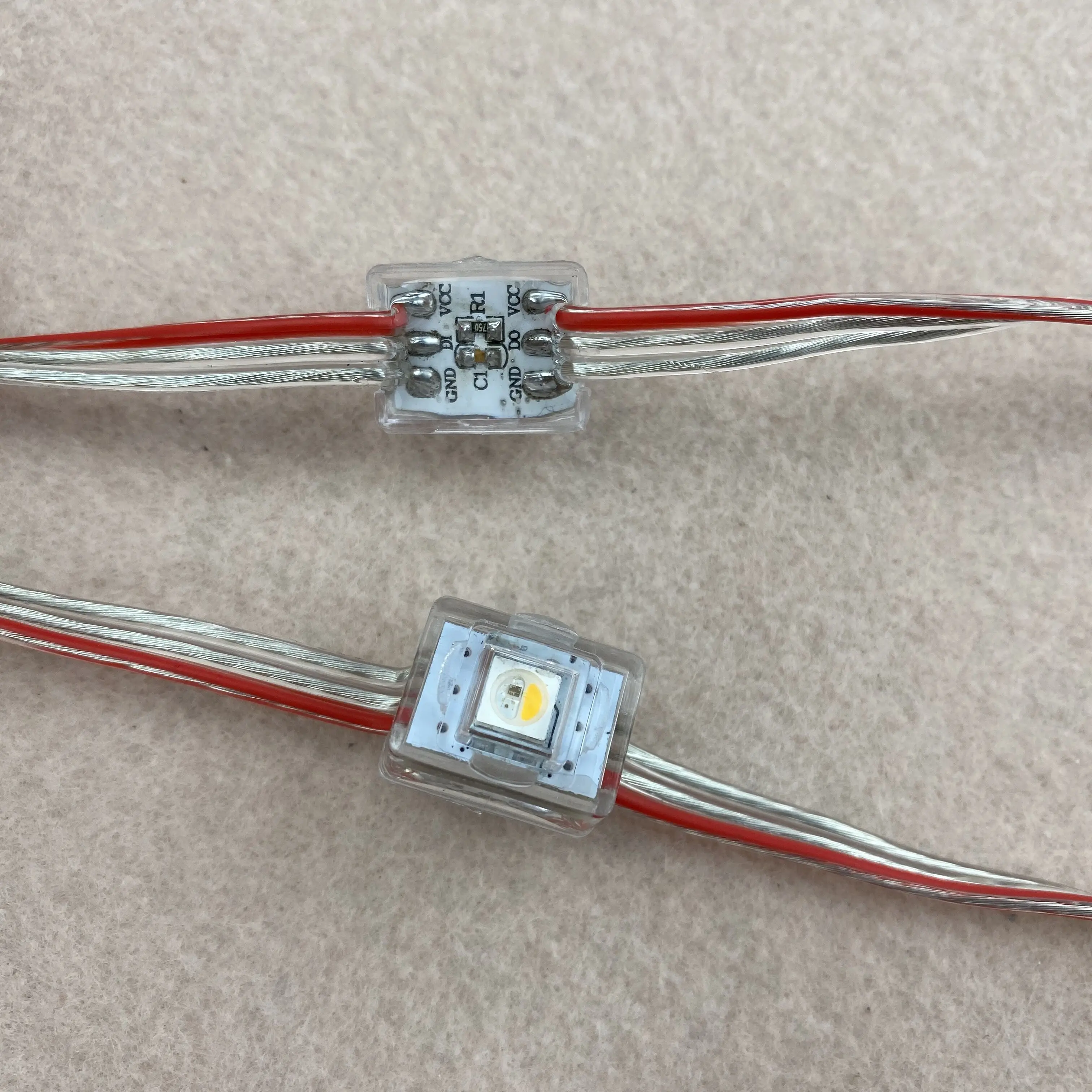 Dc5v Addressable Sk6812-rgbw(4000k) Ip68 Led Pixel Module;rgb Full ...