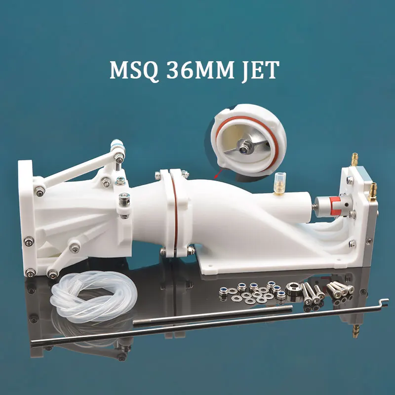 MSQ 36mm Water Jet With 7075 2 blades impeller Water Thruster Pump With ...