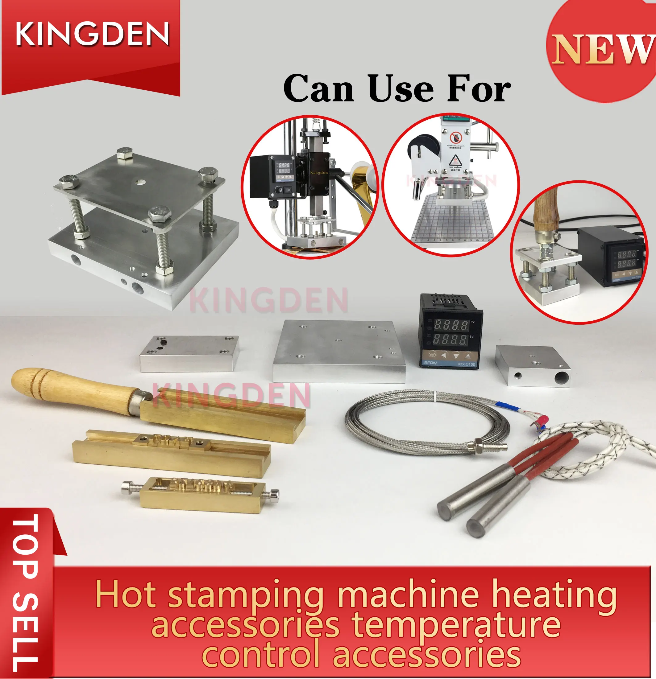 KINGDEN-T-Slot-Tabela-Placa-De-Aquecimento-Hot-Stamping-M-quina-Pe-as ...
