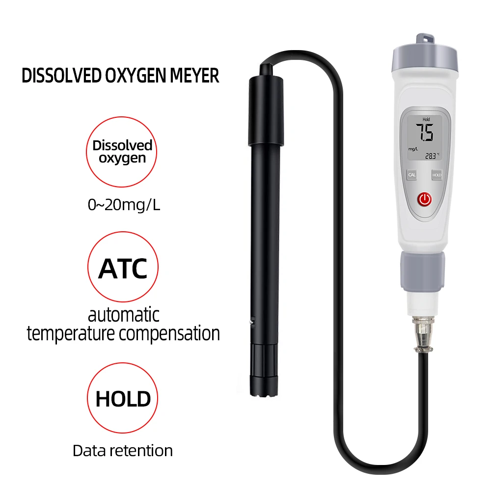 Digital pen type intelligent dissolved oxygen analyzer Portable Meter ...