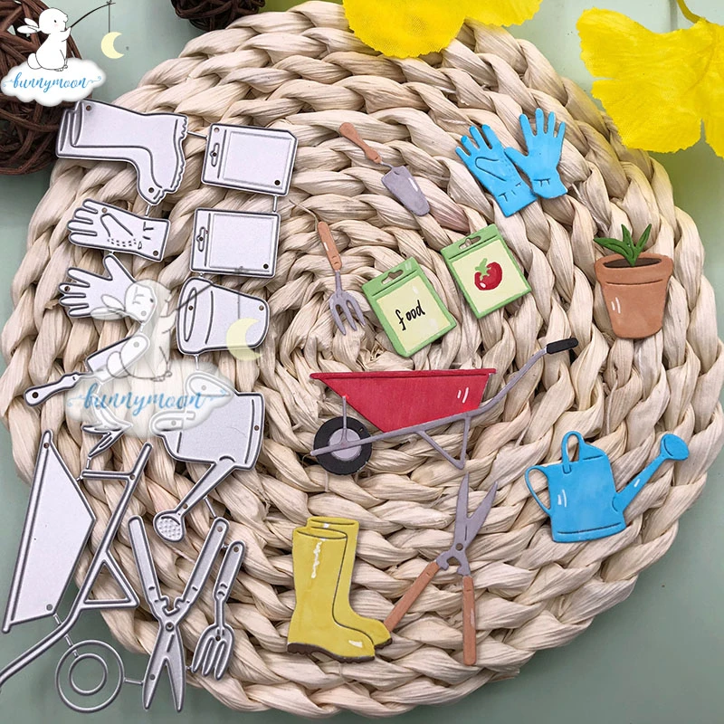 CH 2020 Bunnymoon Working tools Metal Cutting Dies 3D DIY Scrapbooking ...