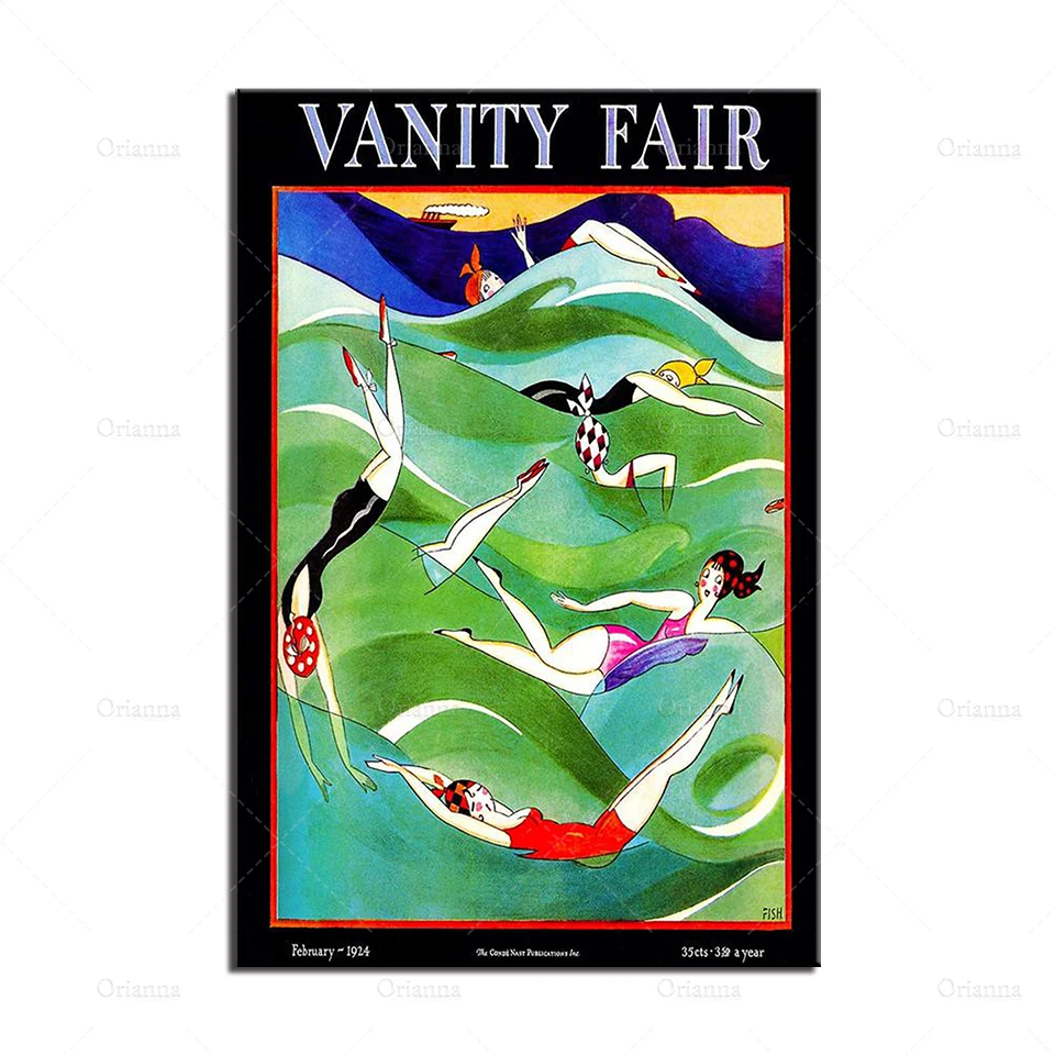 Vintage Vanity Fair Magazine Covers