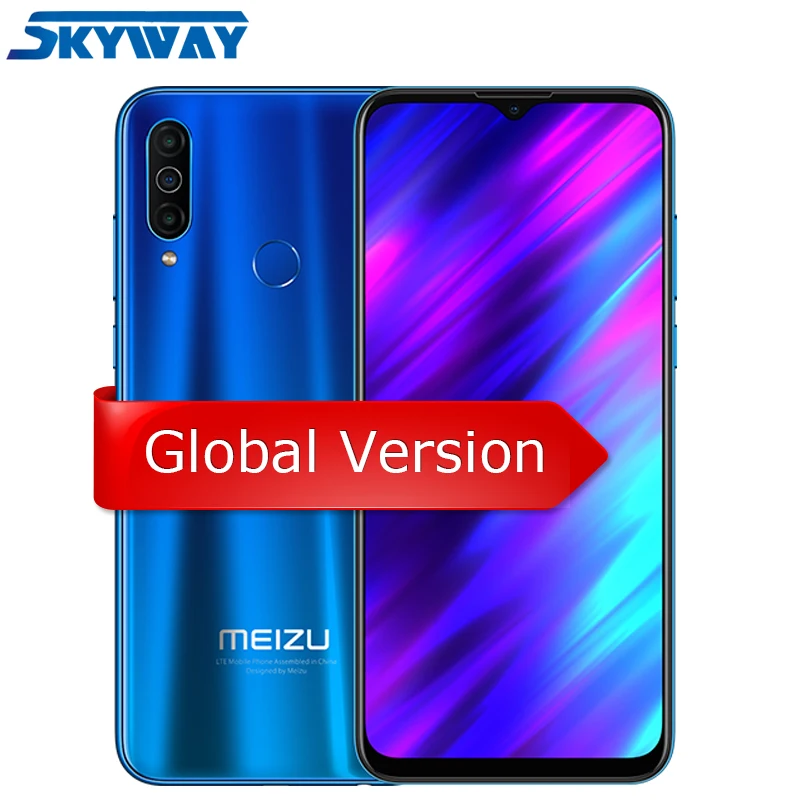Новинка,, Meizu M10, глобальная версия, 3 ГБ, 32 ГБ, MTK P25, четыре ядра, 6,5 дюймов, HD ips ...