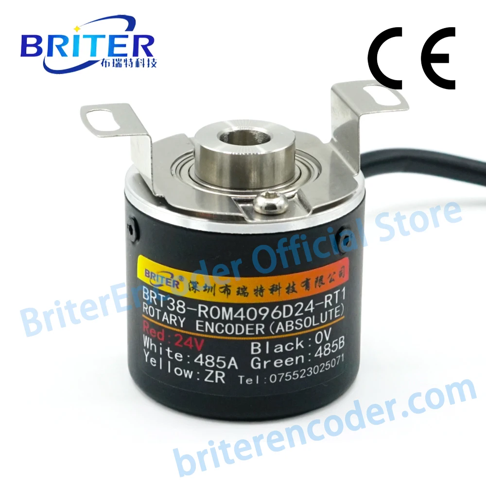 Analog 4-20mA Rotary Encoder Magnetic Multi-turns Absolute , Angle ...