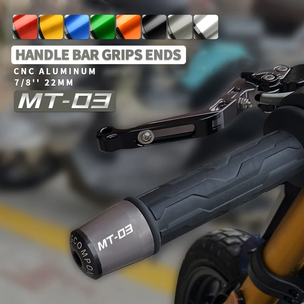 FOR-YAMAHA-MT03-MT-03-MT-03-2006-2018-2017-2016-Motorcycle-Grips-End ...
