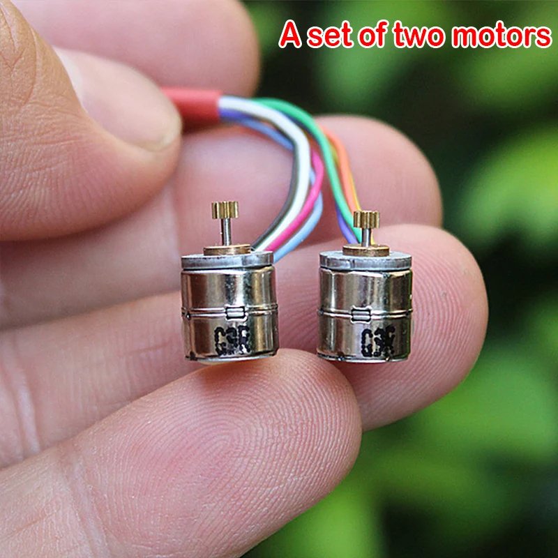 A-Set-Micro-Mini-8mm-Stepper-Motor-Small-Electric-2-phase-4-wire ...