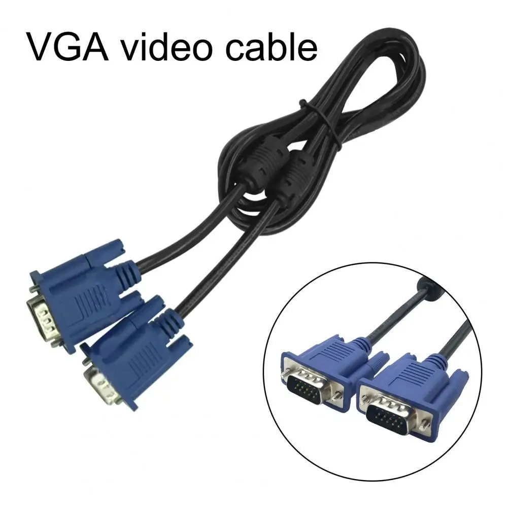 1.5m Vga Cable Practical Wide Application Plug Play Computer Monitor ...