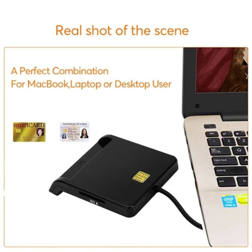 Generic All In One Usb 2.0 art Card Reader For Bank Card Ic/id Emv Sd Tf Mmc Cardreaders Usb ...