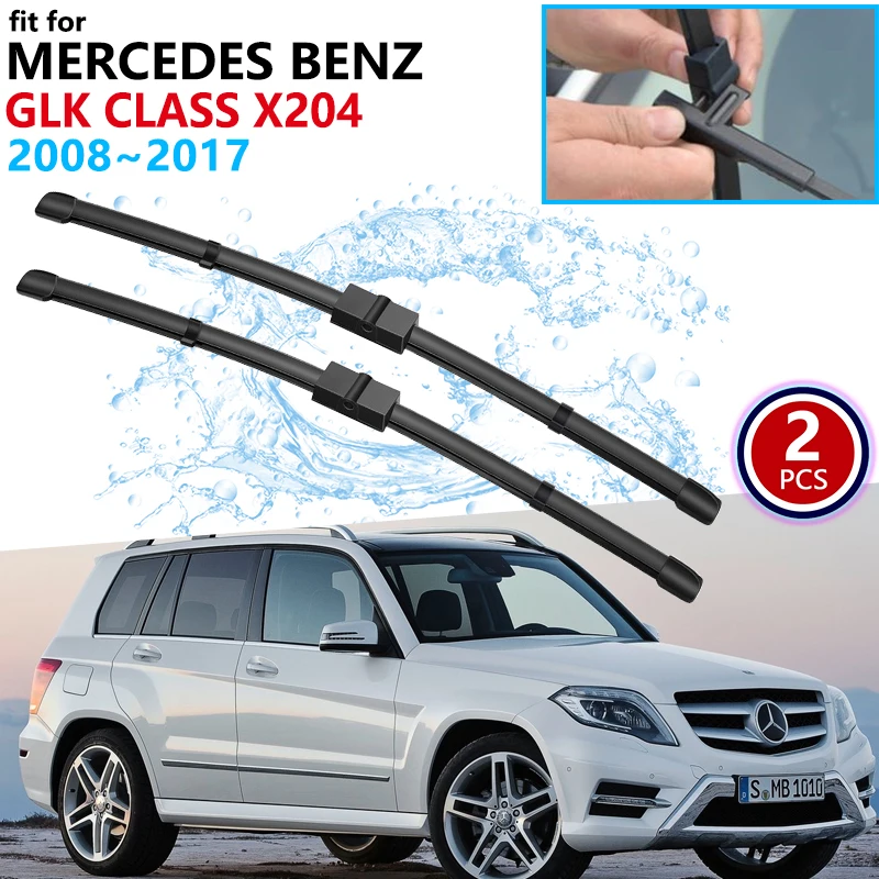for Mercedes Benz GLK Class 2008~2017 X204 Car Wiper Blade Windshield ...