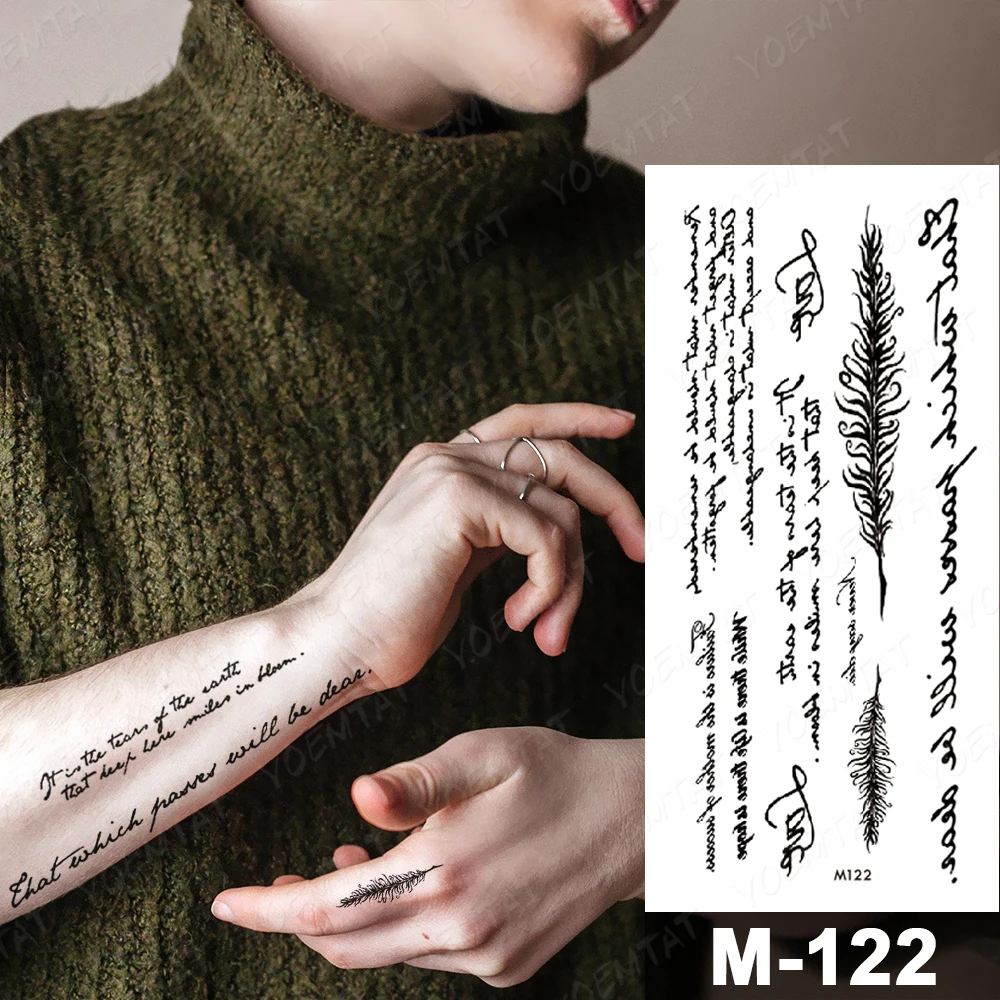 Simple Wrist Infinity Henna Tattoos