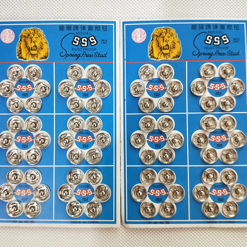 Spring Snap Buttons Proof Brass Made Invisible Press Stud For DIY ...