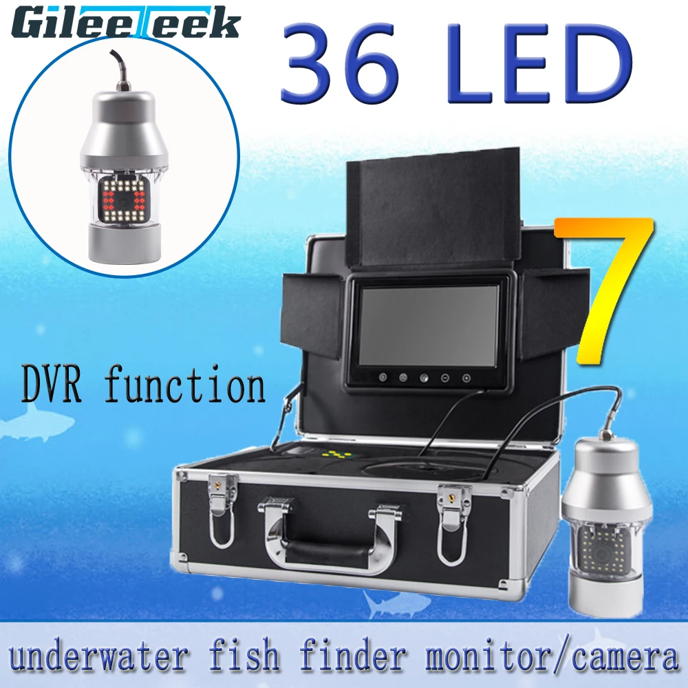 Waterproof Fishing Camera F08 Wide View 360 Rotation 36led Fish Finder ...