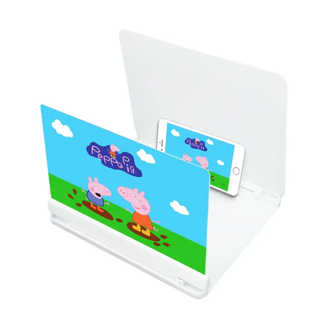 10X Mobile Phone Screen Magnifying Glass HD 3D Magnifying Glass ...