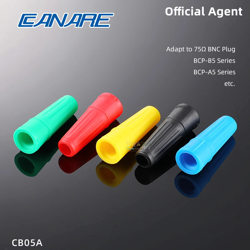 CANARE-HD-SDI-Digital-Color-Connector-Boots-CB05A-for-BCP-B5F-75-BNC ...