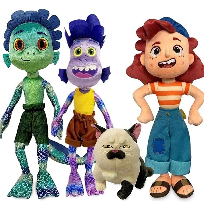 Disney Pixar Luca Plush Luca Alberto Machiavelli Giulia Sea Monster ...