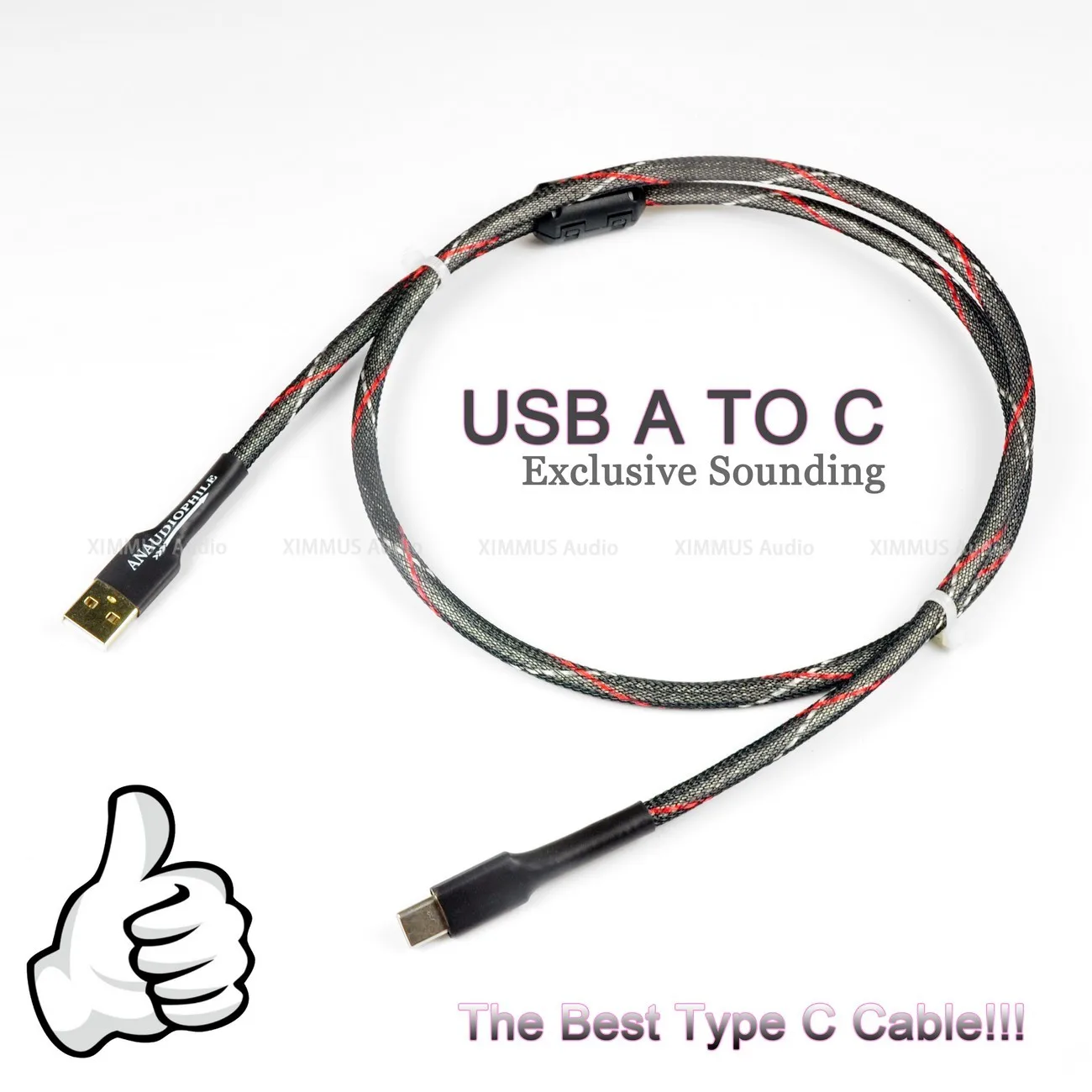 Hifi Usb Type C Cable Usb Type A To C Audio Data Cable 5n Dac Pc Mobile ...