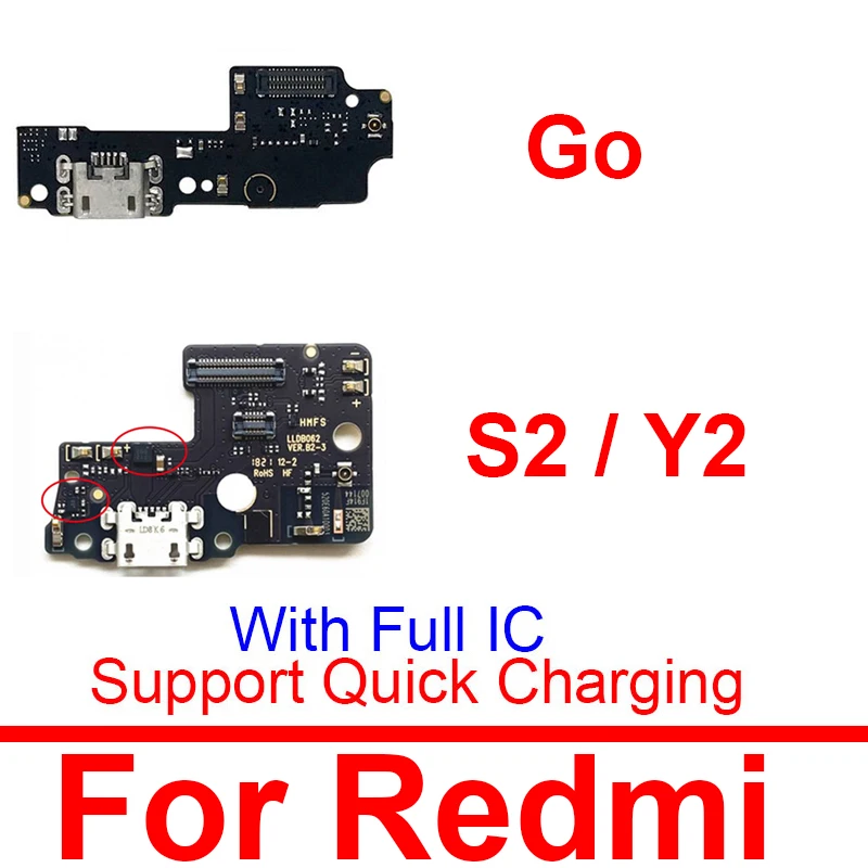 Usb Charger Jack Connector Board Xiaomi Redmi Y1 S2 Y2 Lite - AliExpress