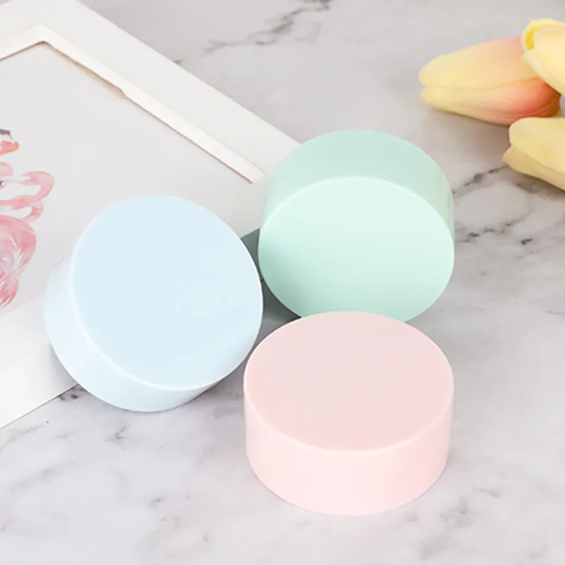 30pcs/lot 30g Empty Loose Powder Jar With Sifter Puff 30ml Green ...