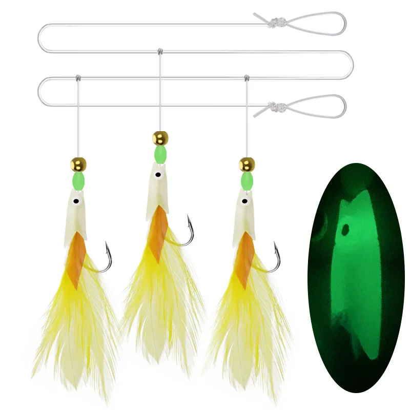 1-Pack-2-0-Saltwater-Fishing-Lure-Sabiki-Rigs-Luminous-Fish-String-Hook ...