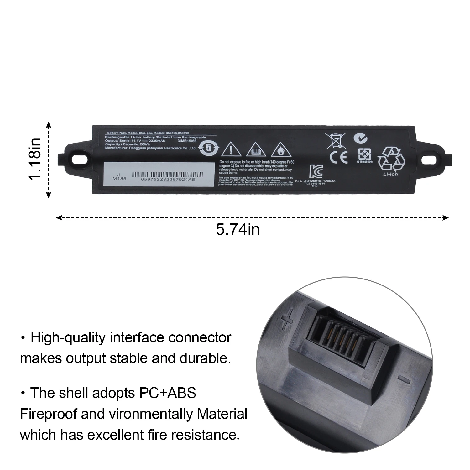 SoundLink Battery Replacement Replacement Battery For Bose SoundLink ...