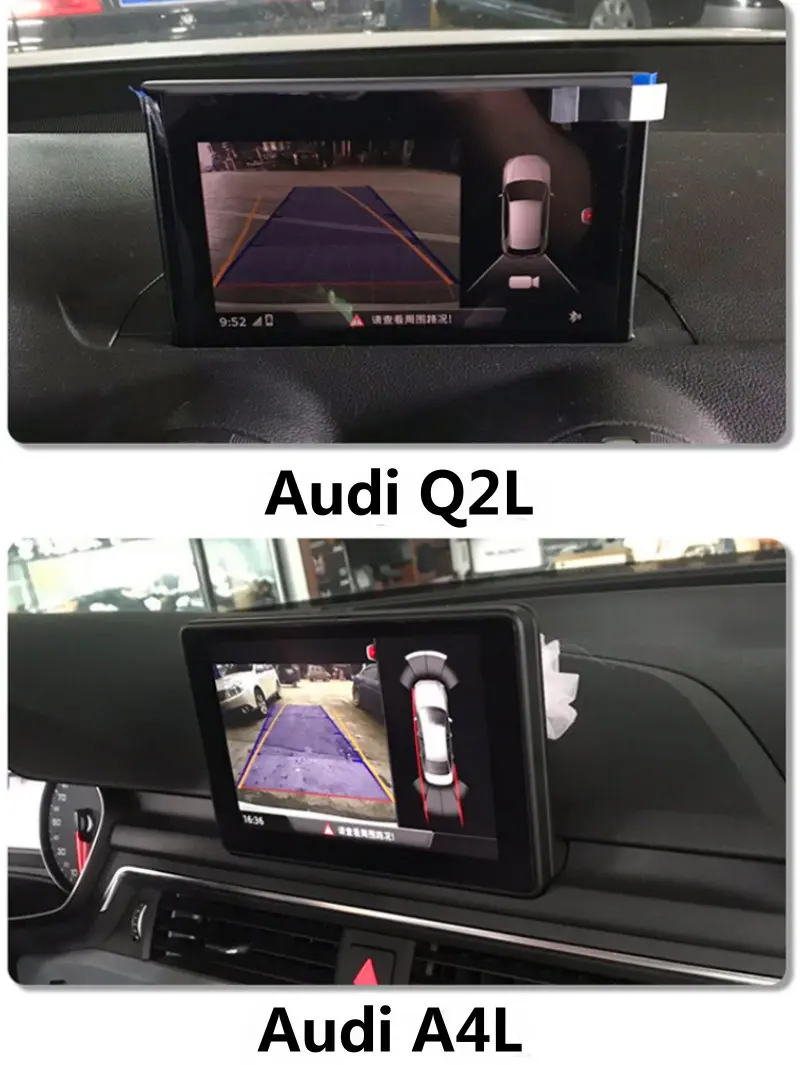 For Audi S5 S3 Q3 Q5 2012~ Original Car Screen Dynamic Trajectory ...