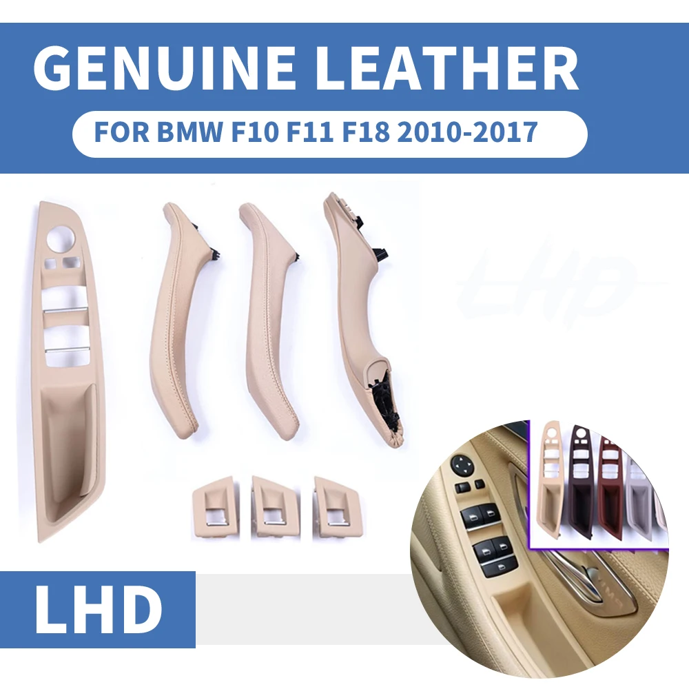 Genuine Leather Left Hand Drive Lhd For Bmw 5 Series F10 F11 F18 Beige ...
