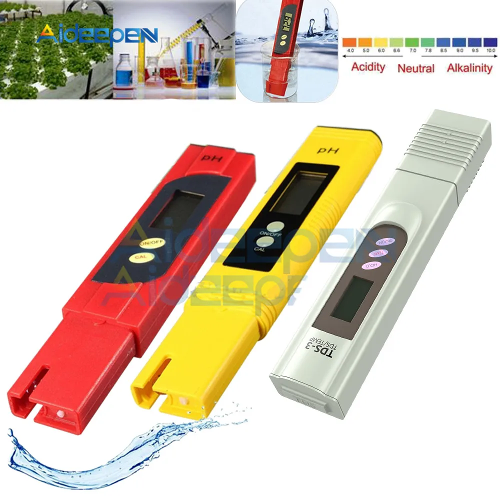 PH-Meter-TDS-Meter-Digital-LCD-Water-Testing-Tools-Pen-Purity-Filter ...