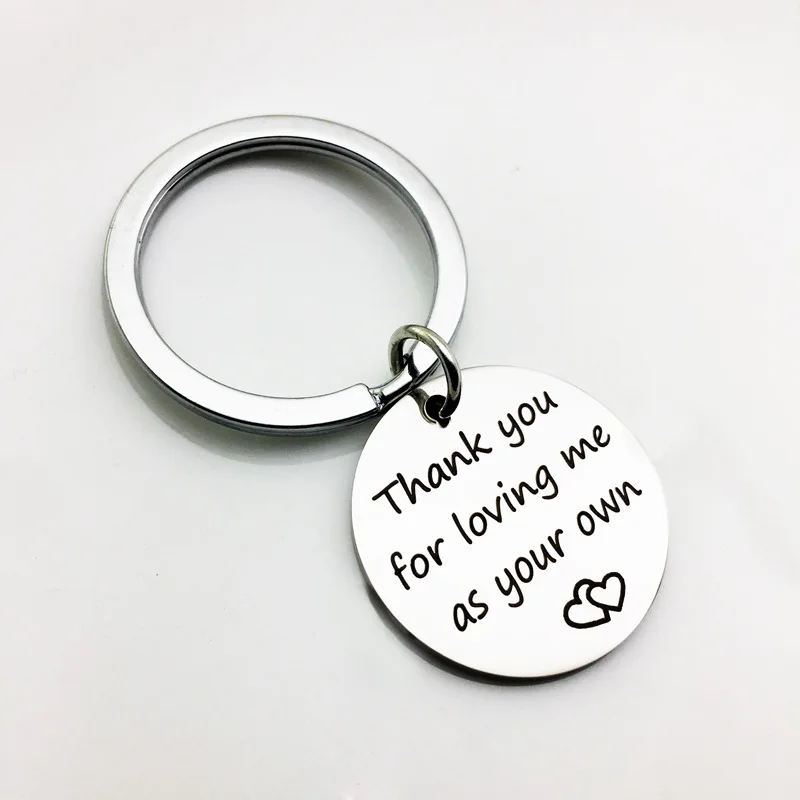 Oeinin Creative Keychain Man Thank You For Loving Me As Your Key Chain ...