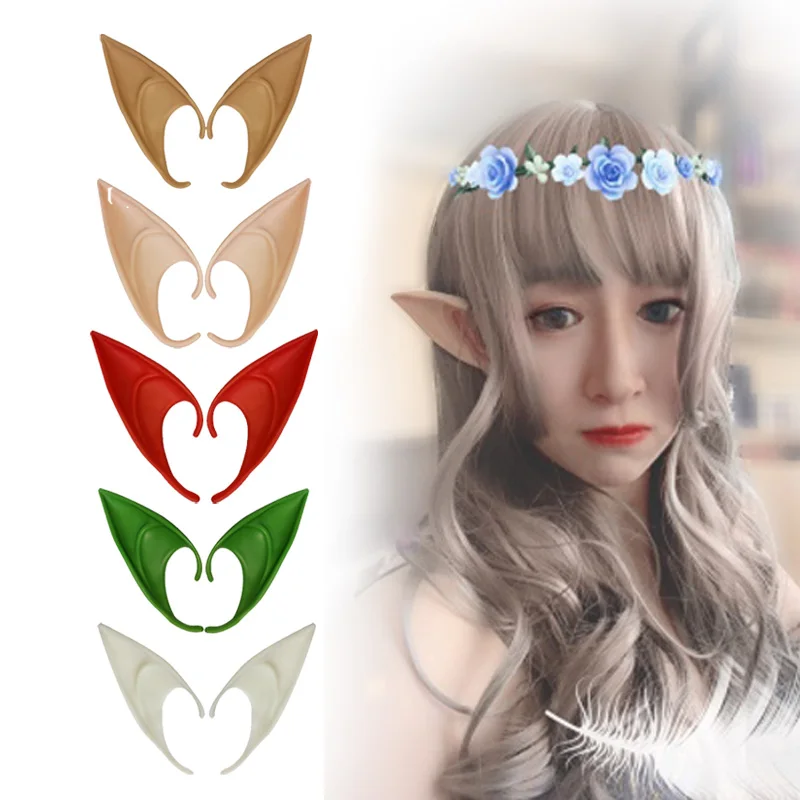 1-Pair-Long-Elf-Ears-Fairy-Cosplay-Accessories-Halloween-Party-Costume ...