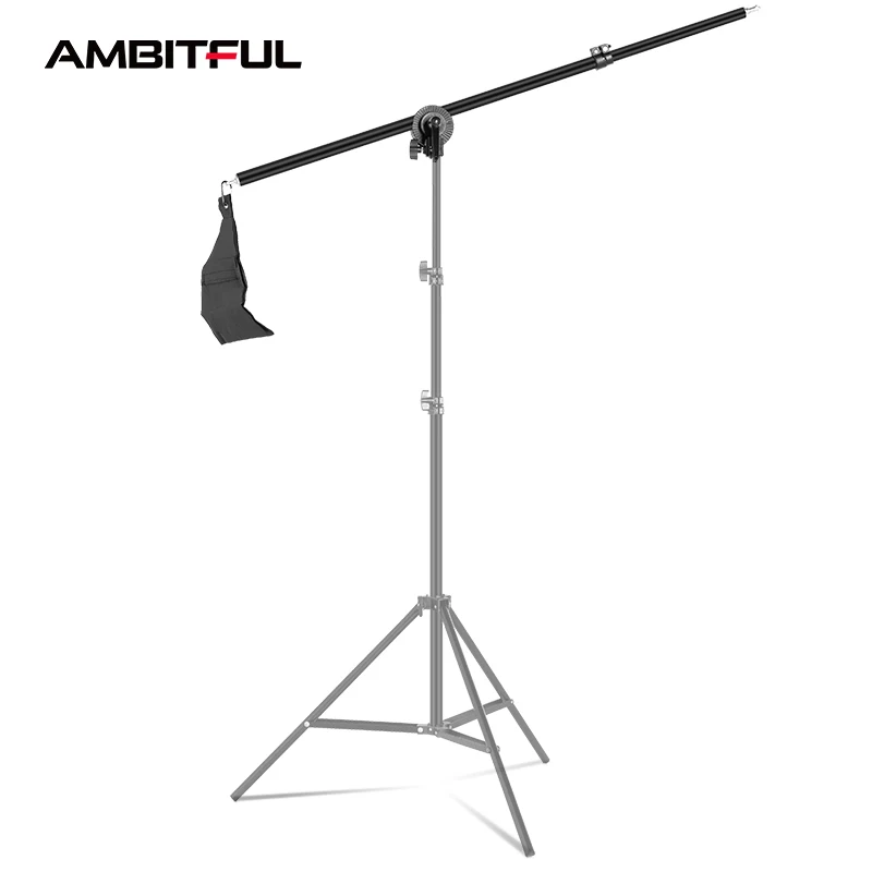 76-139cm-30-55-Studio-Photo-Telescopic-Boom-Arm-Top-Light-w-Sandbag-for ...
