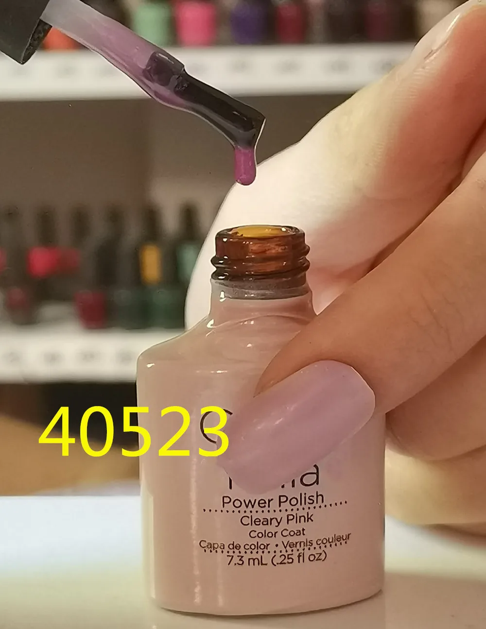 Shellac Clearly Pink