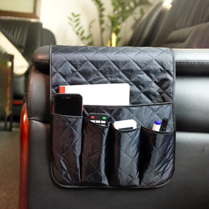 Sofa-Arm-Rest-Organizer-Waterproof-Magazines-Sundries-Storage-Bags-Anti ...